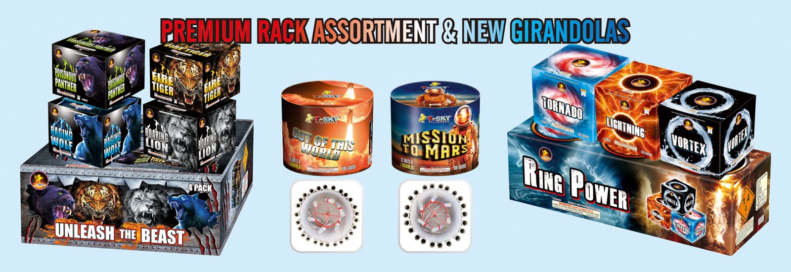 Fireworks Manufacturers & Suppliers | T-SKY Fireworks