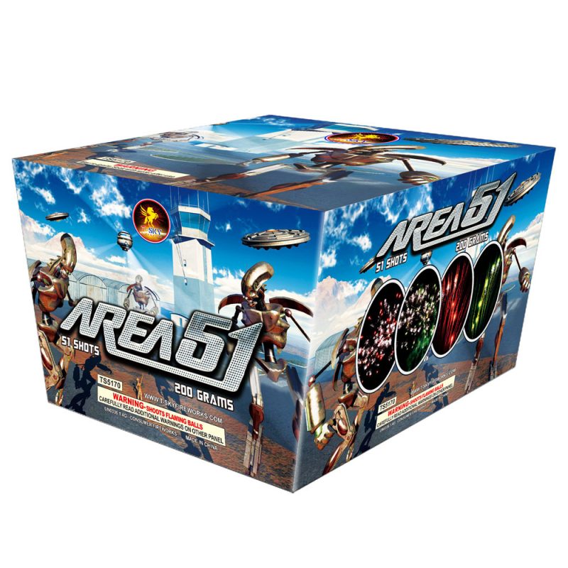 51'S AREA 51 - T-SKY Fireworks